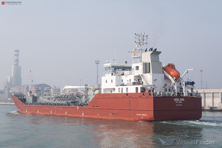 GOGLAND, Chemical/Oil Products Tanker - Details and current position ...