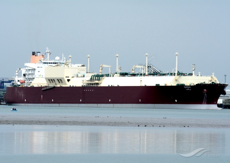 ZARGA, LNG Tanker - Details and current position - IMO 9431214 ...