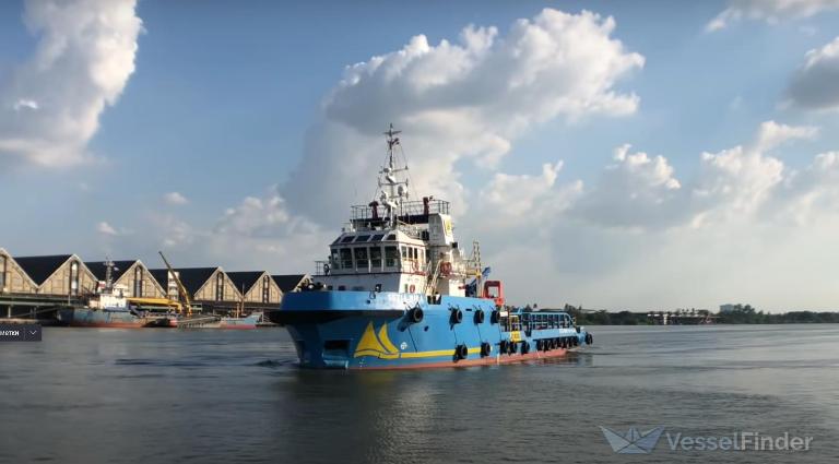 SETIA WIRA, Offshore Tug/Supply Ship - Detalles del buque y posición ...