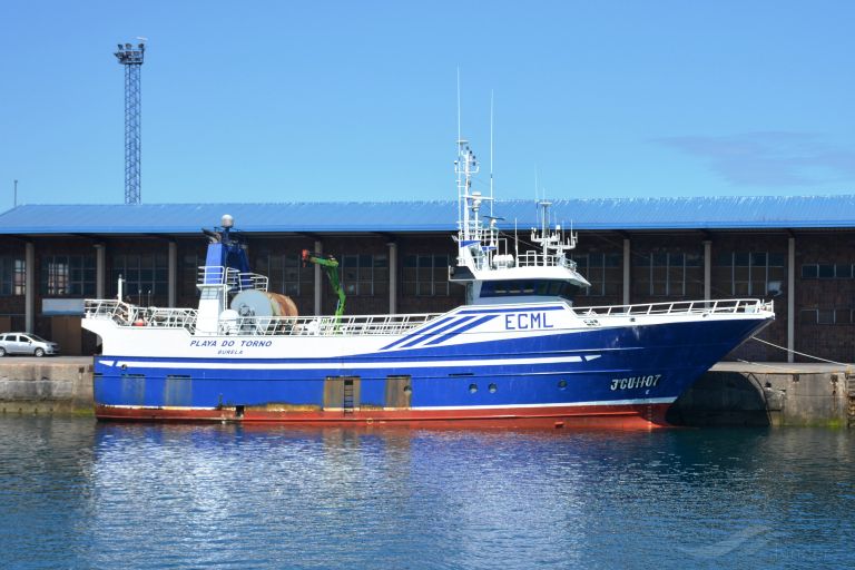 PLAYA DO TORNO, Fishing Vessel - Details and current position - IMO ...