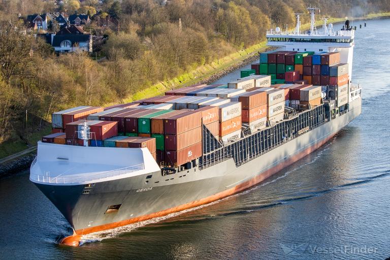 GERDA, Container Ship - Details and current position - IMO 9432232 ...