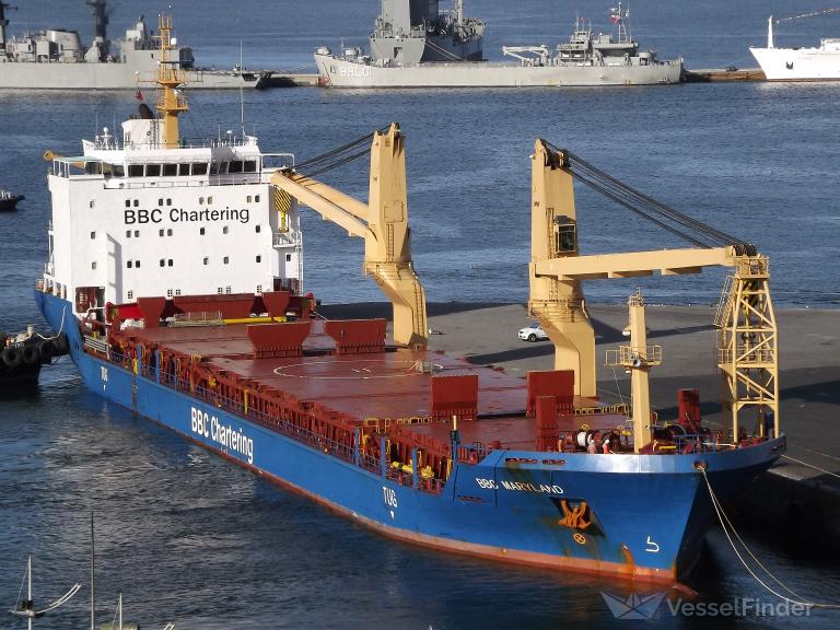 BBC MARYLAND, General Cargo Ship - Details and current position - IMO ...