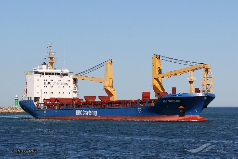 BBC MARYLAND, General Cargo Ship - Detalles del buque y posición actual ...