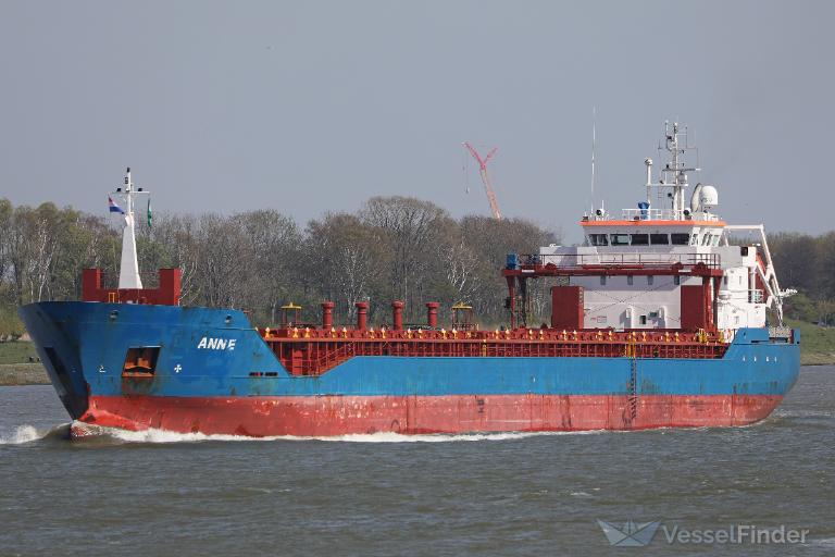 ANNE, General Cargo Ship - Details and current position - IMO 9433365 ...