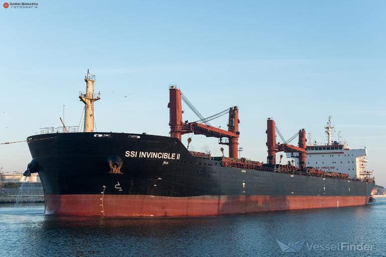 SSI INVINCIBLE II, Bulk Carrier - Details and current position - IMO ...