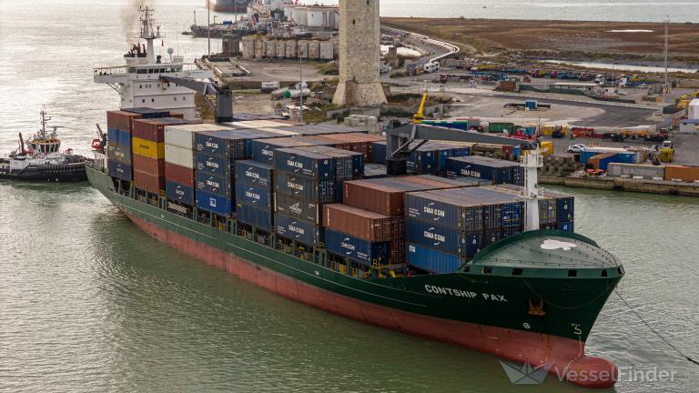 CONTSHIP PAX, Container Ship - Détails du bateau et situation actuelle ...