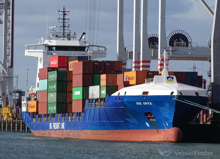 BG ONYX, Container Ship - Details and current position - IMO 9436197 ...
