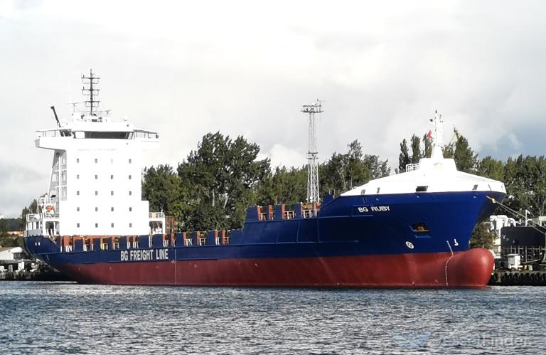 BG RUBY, Container Ship - Details and current position - IMO 9436202 ...