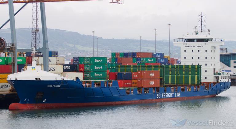 BG RUBY, Container Ship - Detalles del buque y posición actual - IMO ...
