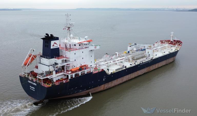 ASKHOLMEN, Chemical/Oil Products Tanker - Details and current position ...