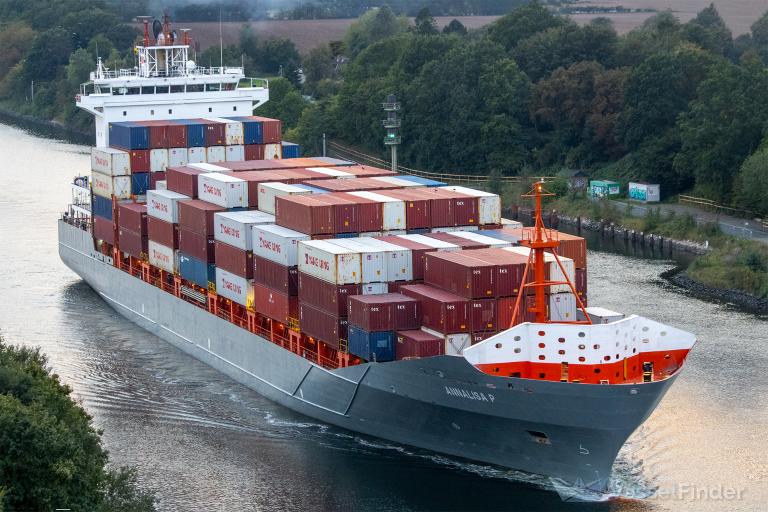 ANNALISA P, Container Ship - Details and current position - IMO 9437141 ...
