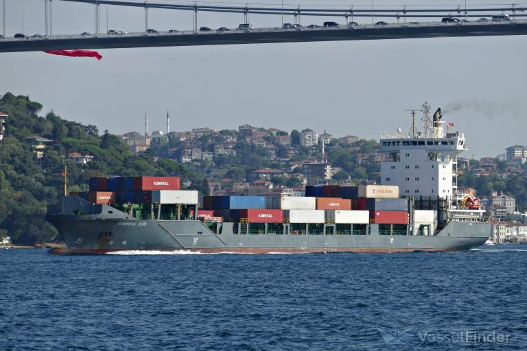 ADMIRAL SUN, Container Ship - Details and current position - IMO ...