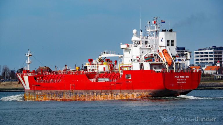 IVER AMBITION, Bitumen Tanker - Details and current position - IMO ...