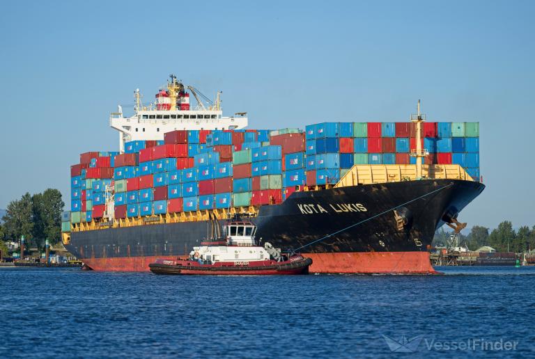 KOTA LUKIS, Container Ship - Details and current position - IMO 9439747 ...