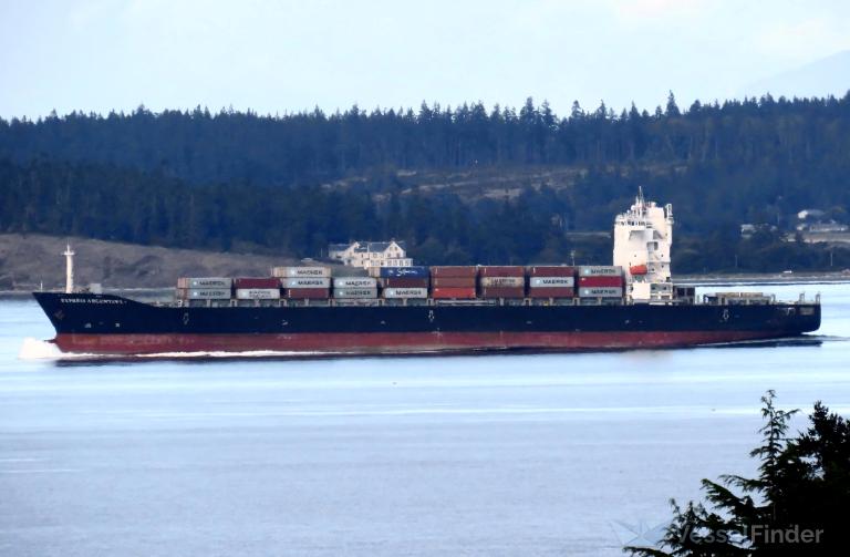 EXPRESS ARGENTINA, Container Ship - Details and current position - IMO ...