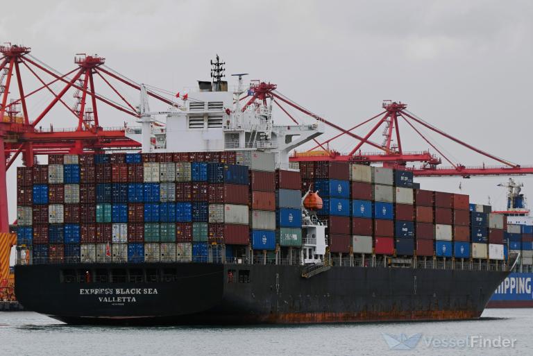 EXPRESS BLACK SEA, Container Ship - Details and current position - IMO ...