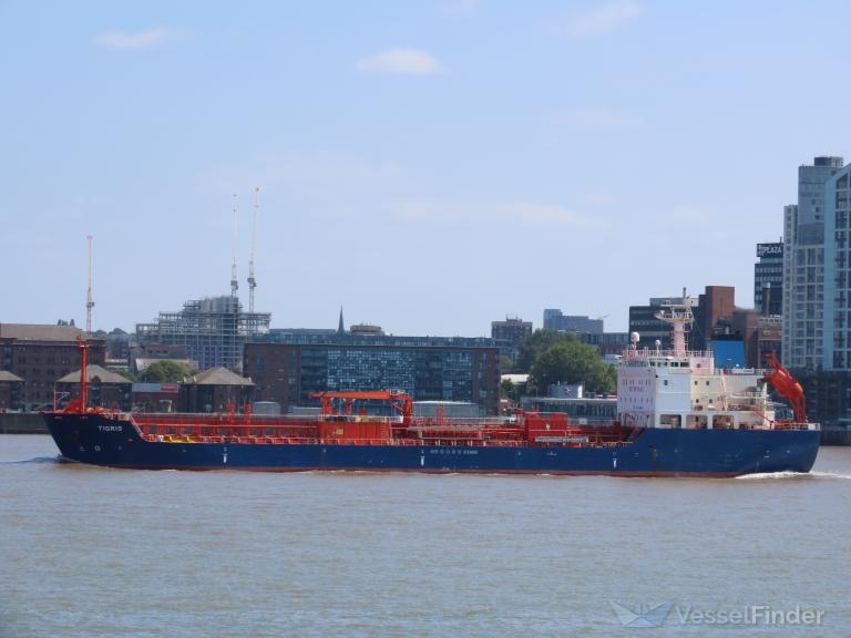 TIGRIS, Chemical/Oil Products Tanker - Details and current position ...