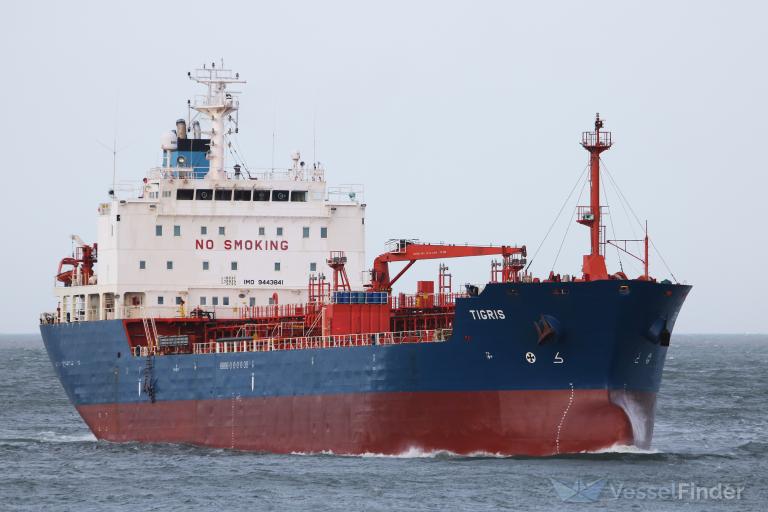 TIGRIS, Chemical/Oil Products Tanker - Details and current position ...