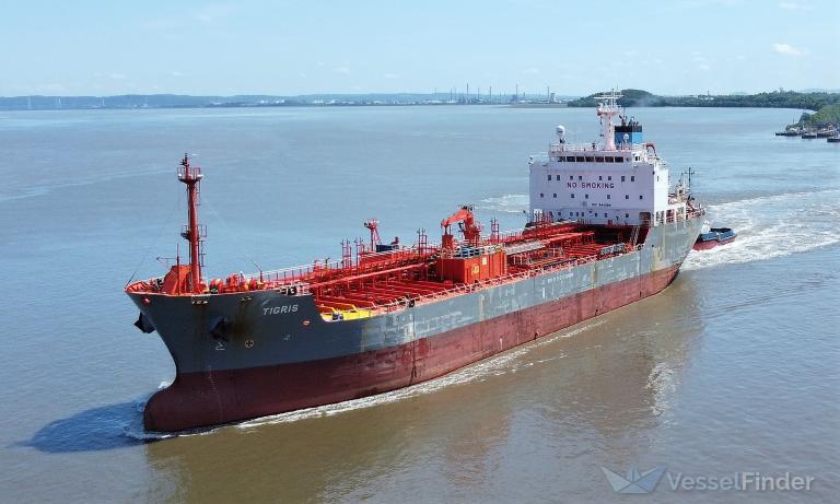 TIGRIS, Chemical/Oil Products Tanker - Details and current position ...