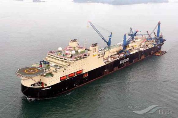 CASTORONE, Pipe Layer - Details and current position - IMO 9444194 ...