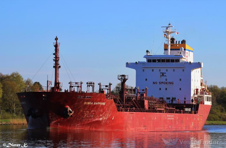SONGA SAPPHIRE, Crude Oil Tanker - Details and current position - IMO ...
