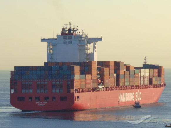 SANTA INES, Container Ship - Details and current position - IMO 9444845 ...