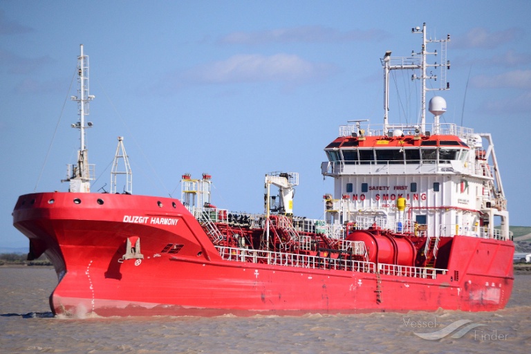 DUZGIT HARMONY, Chemical/Oil Products Tanker - Details and current position - IMO 9445370 ...