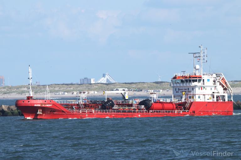 DUZGIT HARMONY, Chemical/Oil Products Tanker - Details and current position - IMO 9445370 ...