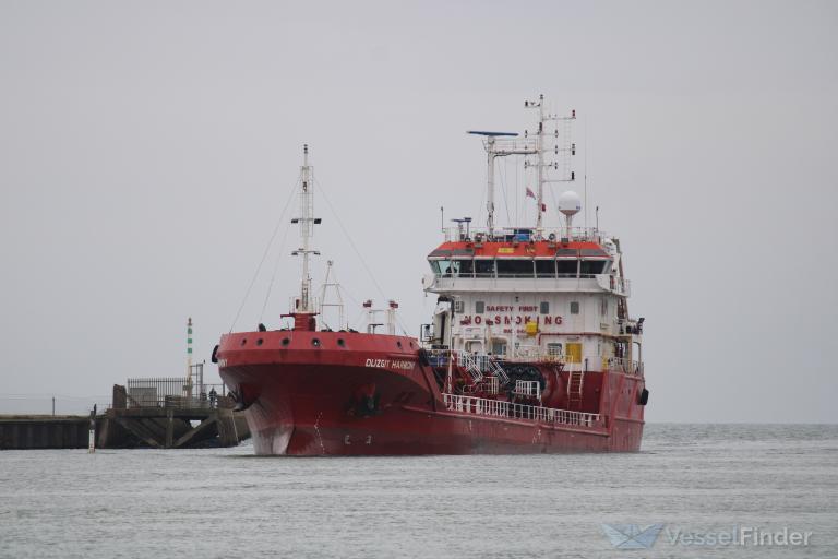 DUZGIT HARMONY, Chemical/Oil Products Tanker - Details and current position - IMO 9445370 ...