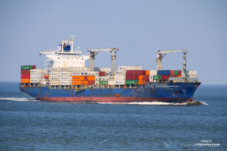 SANTA MARTA EXPRESS, Container Ship - Details and current position ...