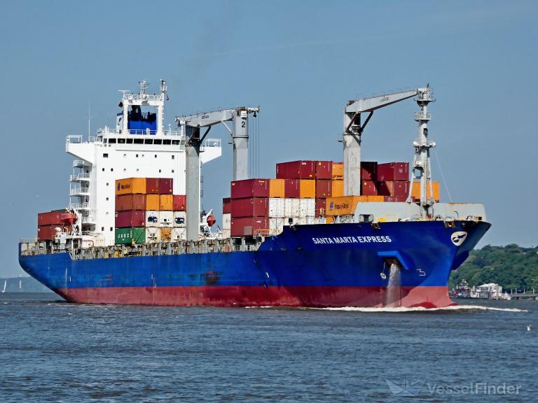 SANTA MARTA EXPRESS, Container Ship - Details and current position ...