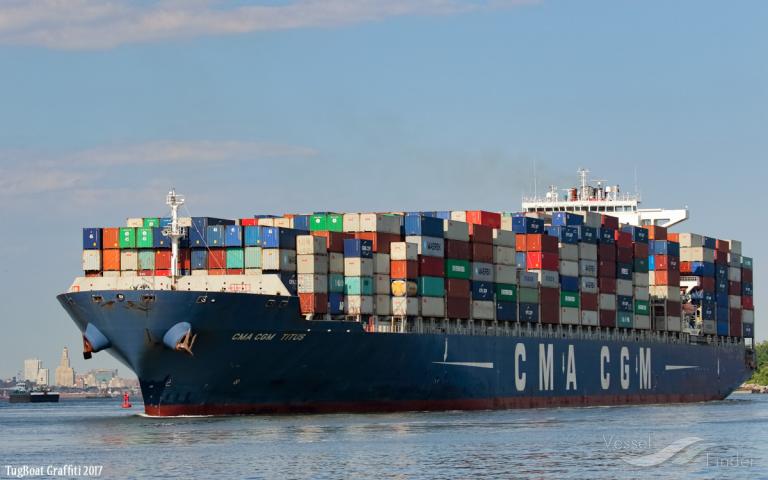 CMA CGM TITUS, Container Ship - Details and current position - IMO ... CMA CGM TITUS, Container Ship - Details and current position - IMO ...
