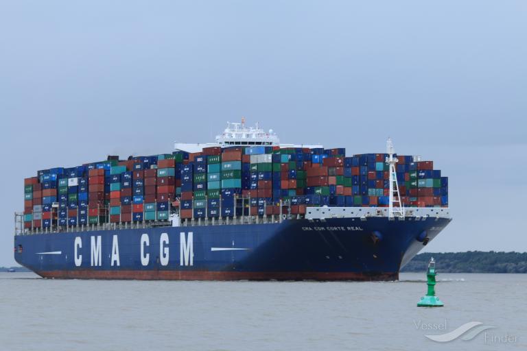 CMA CGM CORTE REAL, Container Ship - Details and current position - IMO ...