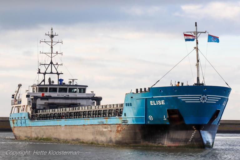 ELISE, General Cargo Ship - Details and current position - IMO 9454462 ...