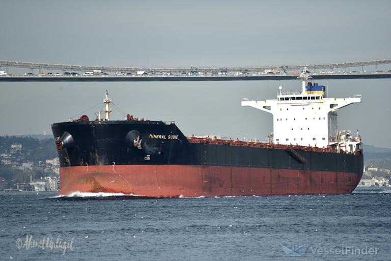 MINERAL SUBIC, Bulk Carrier - Details and current position - IMO ...