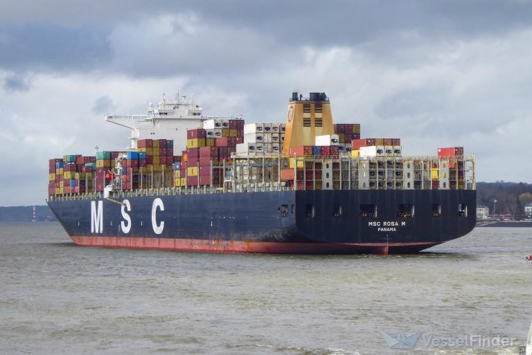 MSC ROSA M, Container Ship - Detalles del buque y posición actual - IMO ...