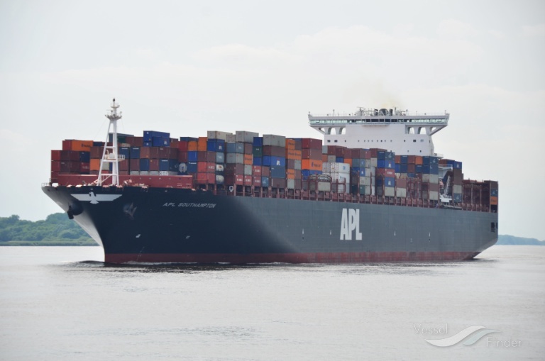 APL SOUTHAMPTON, Container Ship - Details and current position - IMO ...