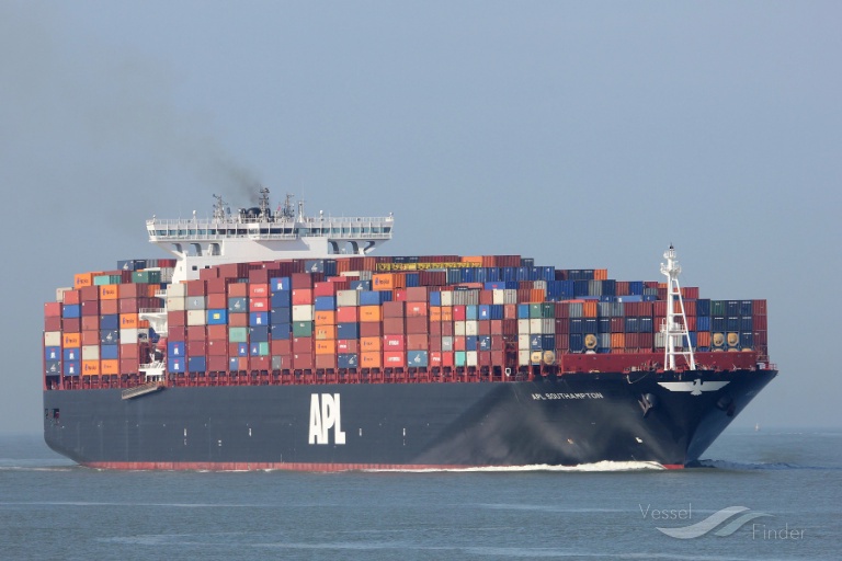 APL SOUTHAMPTON, Container Ship - Details and current position - IMO ...