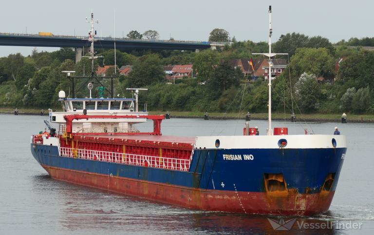 FRISIAN INO, General Cargo Ship - Details and current position - IMO ...