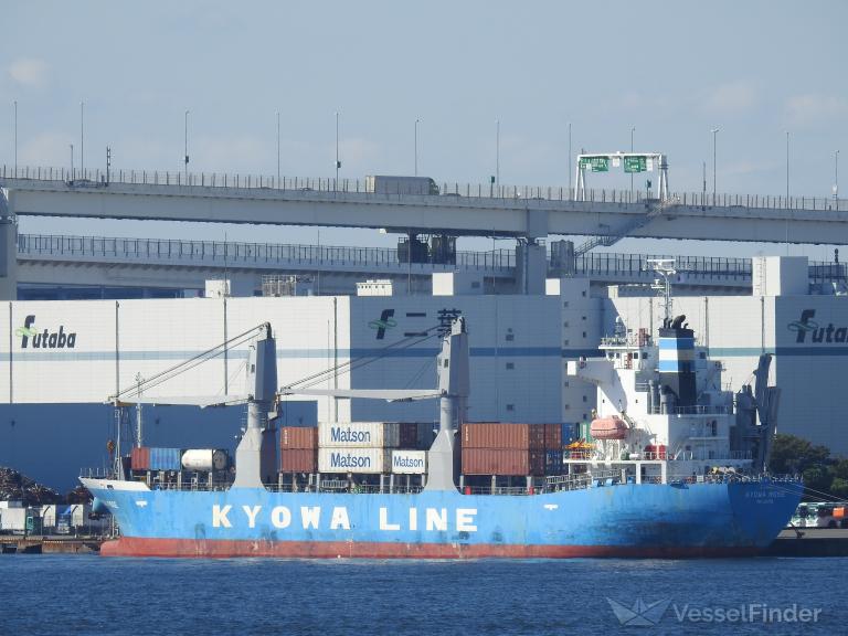 KYOWA ROSE, General Cargo Ship - Details and current position - IMO ...