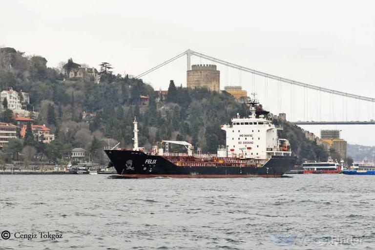 FELIX, Chemical/Oil Products Tanker - Details and current position ...