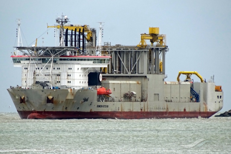 SIMON STEVIN, Pipe Burying Vessel - Skibsdetaljer og nuværende position ...