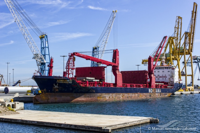 FREDENSBORG, General Cargo Ship - Details and current position - IMO ...