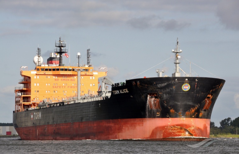 TORM ALICE, Chemical/Oil Products Tanker - Details and current position ...