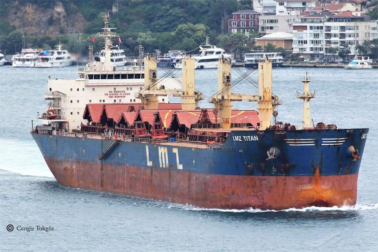LMZ TITAN, Bulk Carrier - Details and current position - IMO 9466908 ...