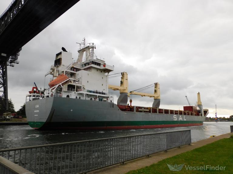 LISA, General Cargo Ship - Details and current position - IMO 9467146 ...