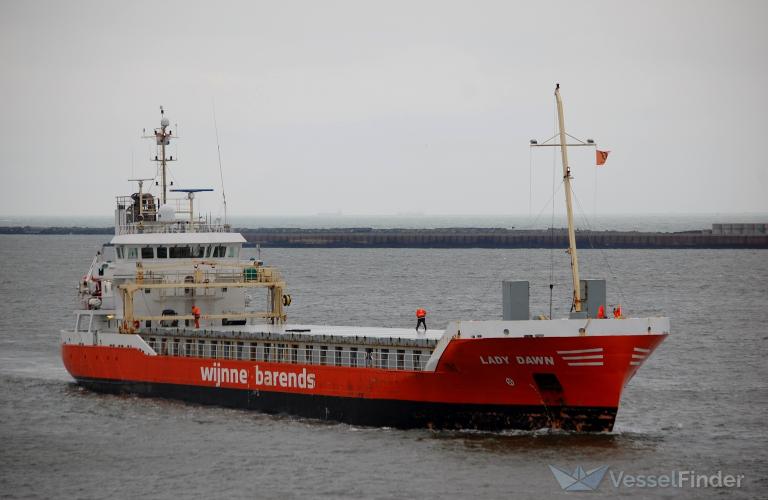 LADY DAWN, General Cargo Ship - Details and current position - IMO ...