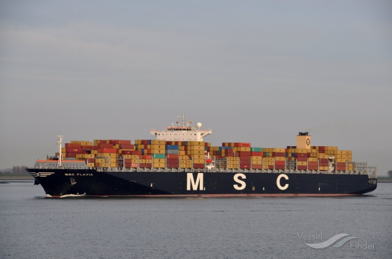 MSC FLAVIA, Container Ship - Details and current position - IMO 9467433 ...