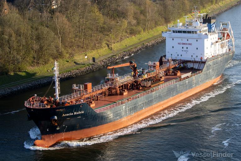 ACACIA RUBRA, Bitumen Tanker - Details and current position - IMO ...