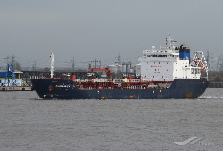 ACACIA RUBRA, Bitumen Tanker - Scheepsdetails en huidige positie - IMO ...